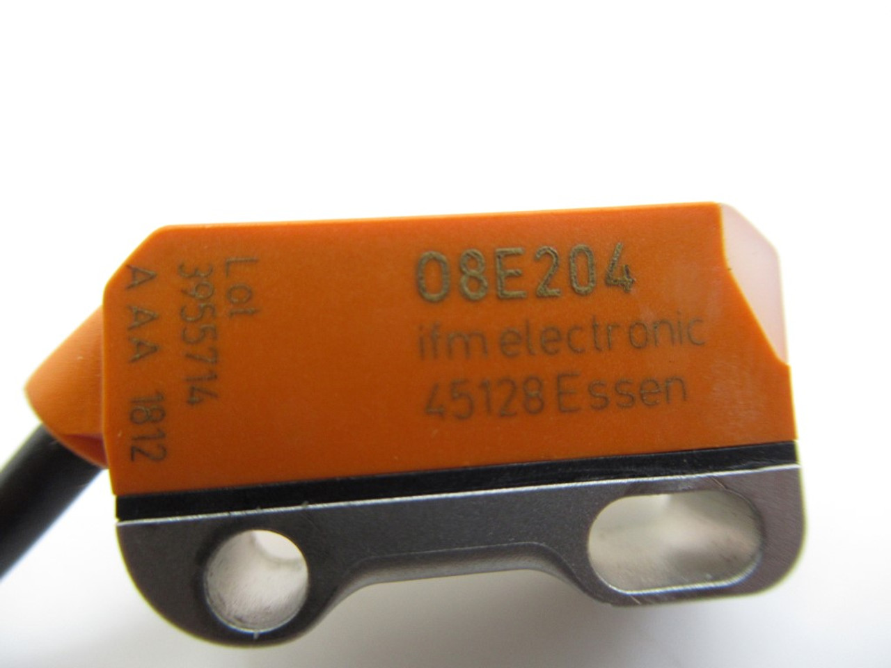 O8E204 Ifm Electronic Through-Beam Sensor Receiver, PNP, Red Light - PCM SURPLUS WORLD